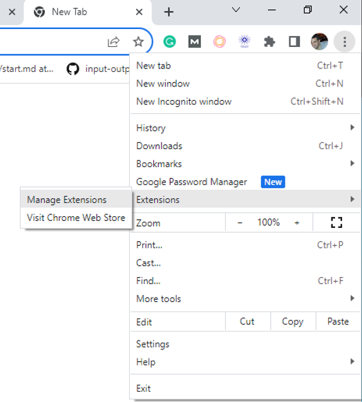 Extracting logs from Lace extension and Lace service worker in Chrome ...